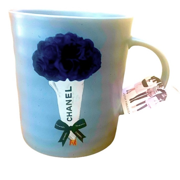 Other | Chanel Art Mug Nwt By Artist Amanda Greenwood Extra Large ...
